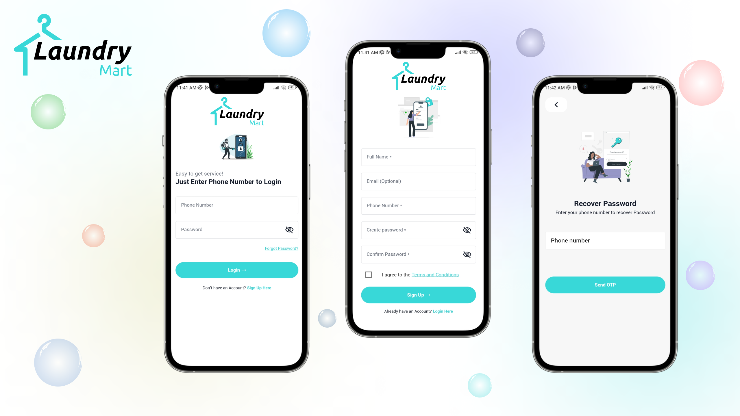 LaundryMart - Multi Vendor Laundry Booking App With Admin Panel by razinsoft